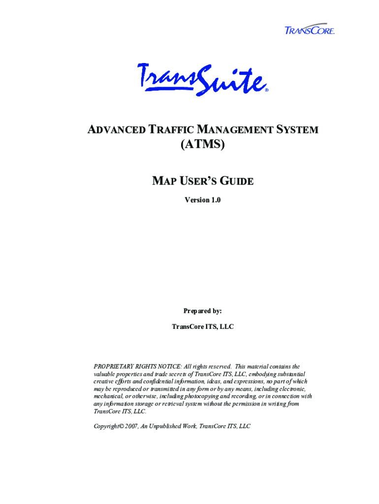 Fillable Online ftp odot state or advanced traffic management system ...