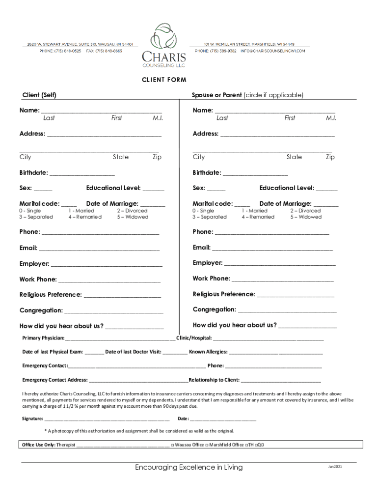 Fillable Online Encouraging Excellence in Living Fax Email Print ...