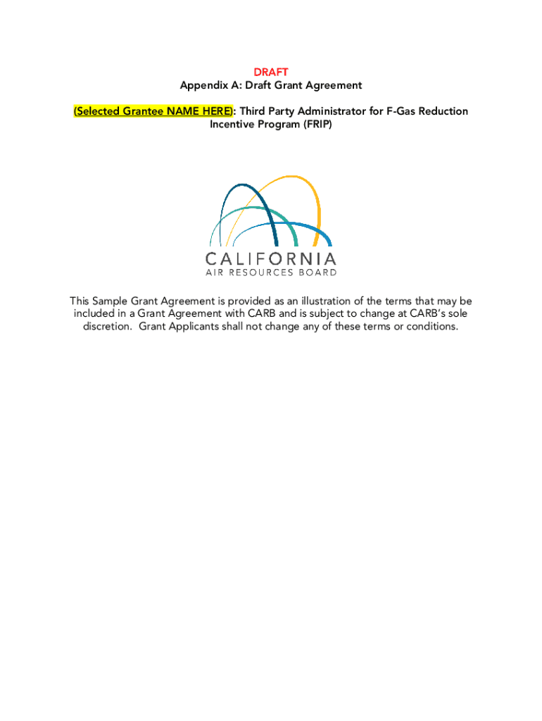 Fillable Online Download Grant Agreement Sample Fax Email Print - pdfFiller