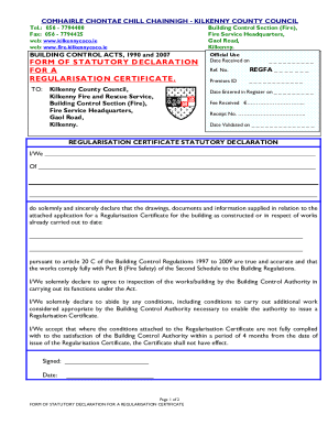 Fillable Online Fire Safety Certificate Application Forms Fax Email ...