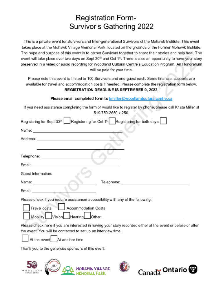 Fillable Online Virtual Tour of Mohawk Institute Residential School Fax ...