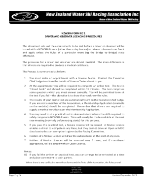 Fillable Online nzwsra form rc 1 driver and observer licencing ...
