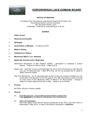 Fillable Online Horowhenua District Council is on ... Fax Email Print ...
