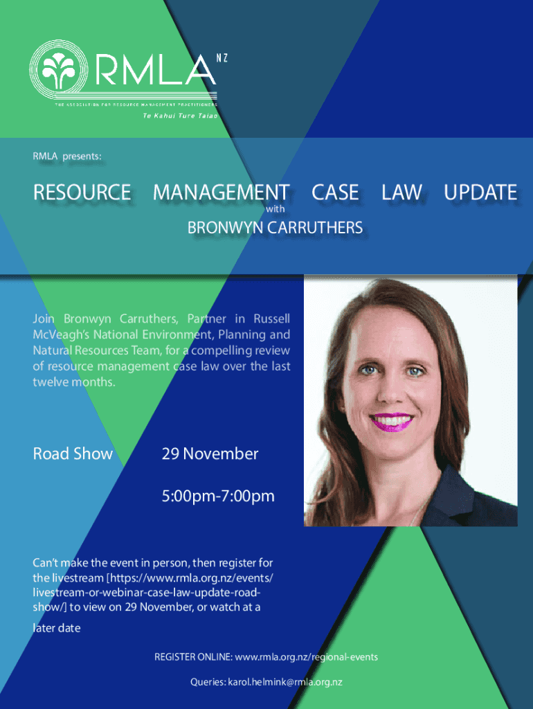 Fillable Online Recent Resource Management Decisions and their ... Fax Email Print - pdfFiller