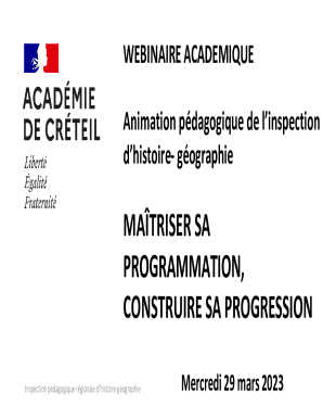 Remplissable En Ligne hgc ac-creteil Webinaire "Matriser sa ...