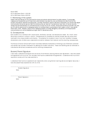 Fillable Online Learning Device Loan Agreement Fax Email Print - pdfFiller