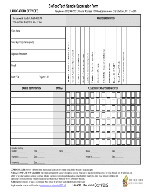 Fillable Online Submission Forms - Veterinary Diagnostic Services ...