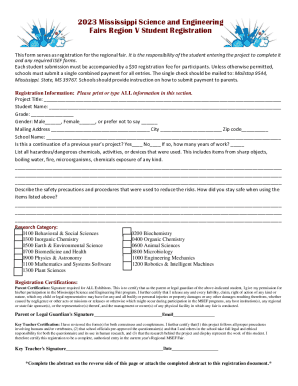 Fillable Online 2023-Student-Registration-Fillable-Form. ... Fax Email ...