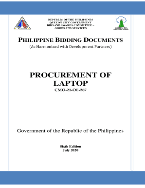 Fillable Online Procurement of LAPTOP COMPUTER AND OTHERS Fax Email ...