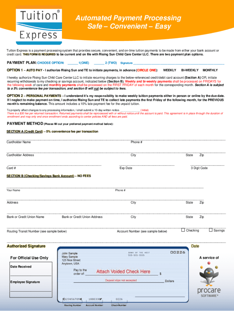 Fillable Online Paymytuition: Payment Solution for Education ...