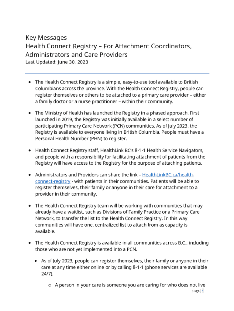 Fillable Online Province helps better connect patients to primary-care providers Fax Email Print ...