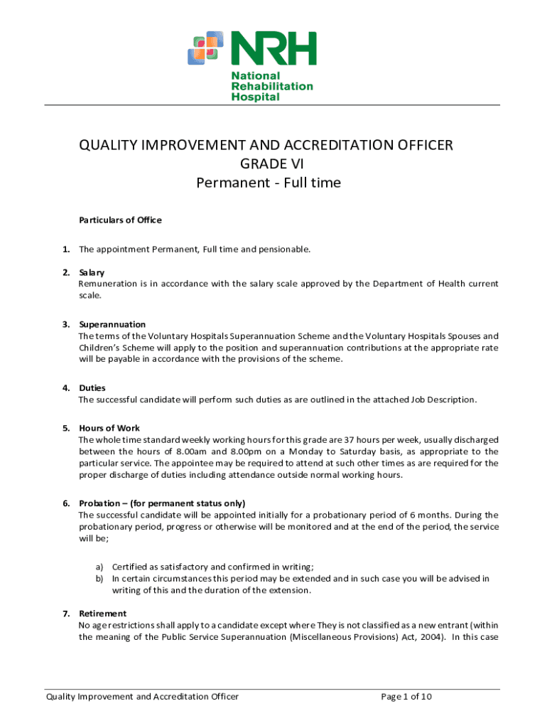 Fillable Online Quality-Improvement-and-Accreditation-Officer- ... Fax ...