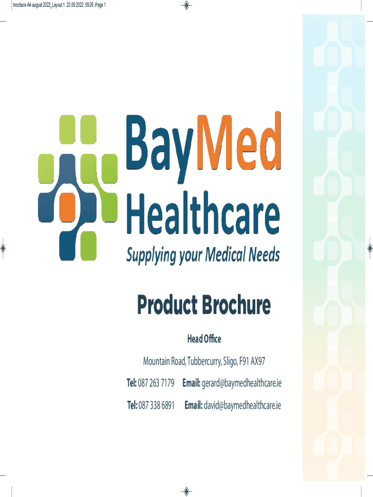 Fillable Online Product Brochure - BayMed Healthcare Fax Email Print ...