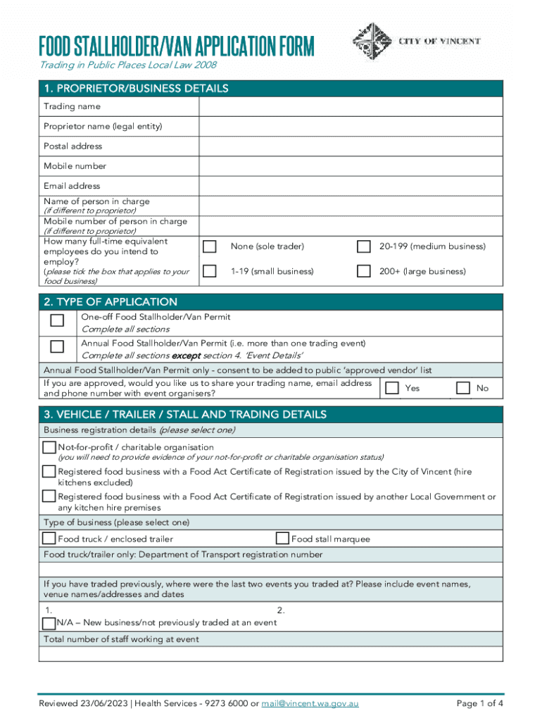 Fillable Online Application-Form-for-Stall-Holders-and-Trading-Permits ...