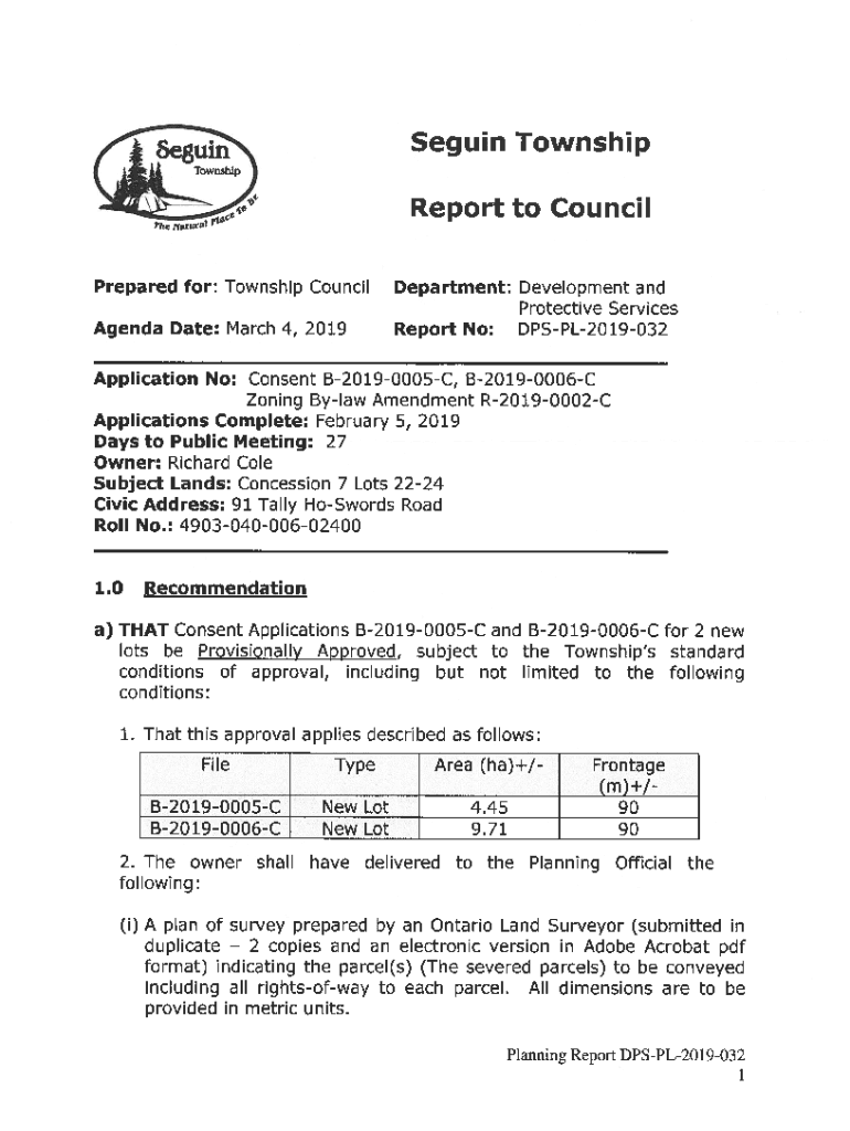 Fillable Online Official Plan ReviewPolicy Issue Scoping Report and ... Fax Email Print - pdfFiller