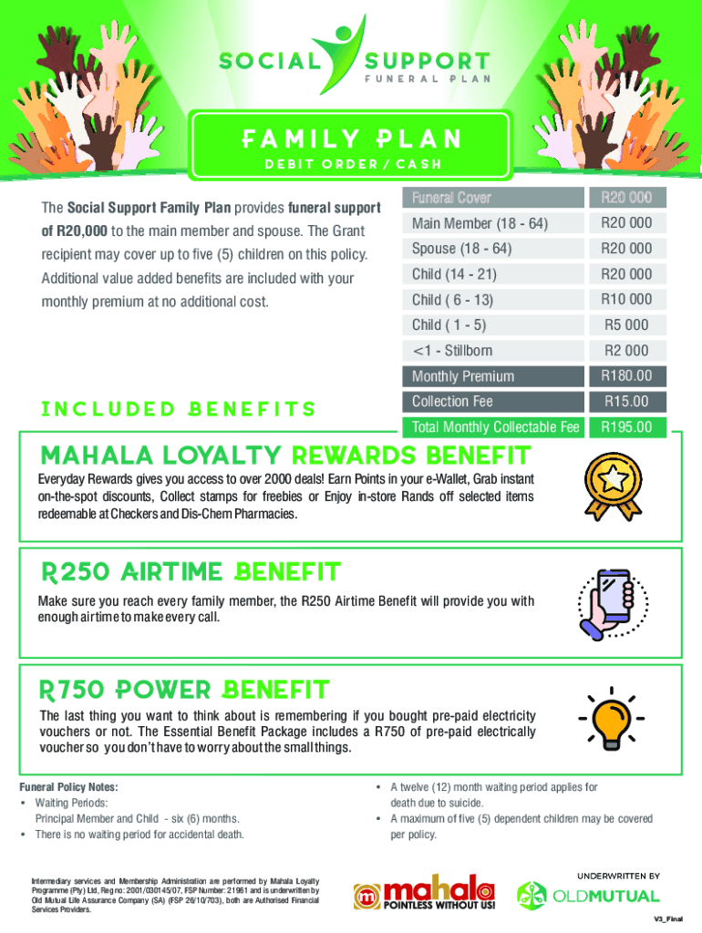 Fillable Online mahalas co Sassa - Social Support Plan v10.cdr Fax ...
