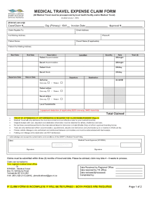 Fillable Online HC5(T) Refund claim form: Fax Email Print - pdfFiller