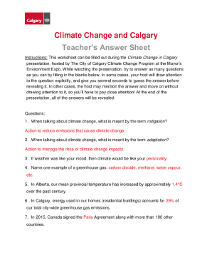 Active Reading Climate Change Answer Key Climate Change Read
