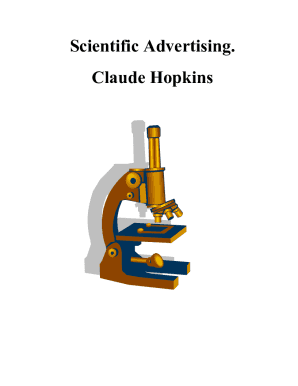 Fillable Online Claude C. Hopkins' Scientific... book by Dr Robert C ...