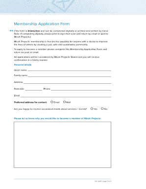 Fillable Online micahprojects org Micah Projects Submission to the Community Support and ... Fax ...