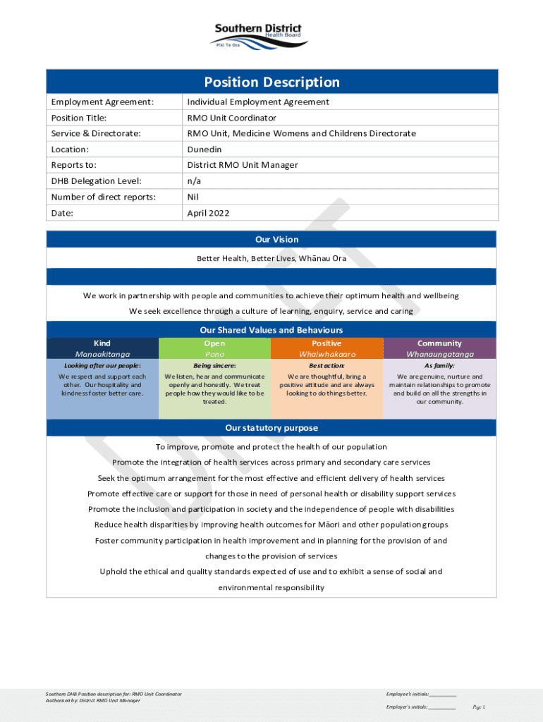Fillable Online Individual Employment Agreement (Area School Principal ...