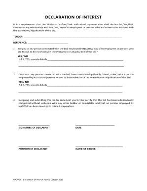 Fillable Online Declaration-of-Interest-Modular-Tender- ... Fax Email ...