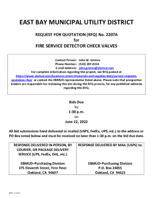 Fillable Online Current Requests for Quotation (RFQs) Fax Email Print ...