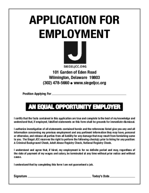 Fillable Online Equal Opportunity Statement - Delaware JobLink Fax ...
