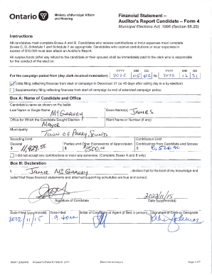 Fillable Online Ontario Tm"//,W. m////s '//i//'r .4 Fax Email Print - pdfFiller