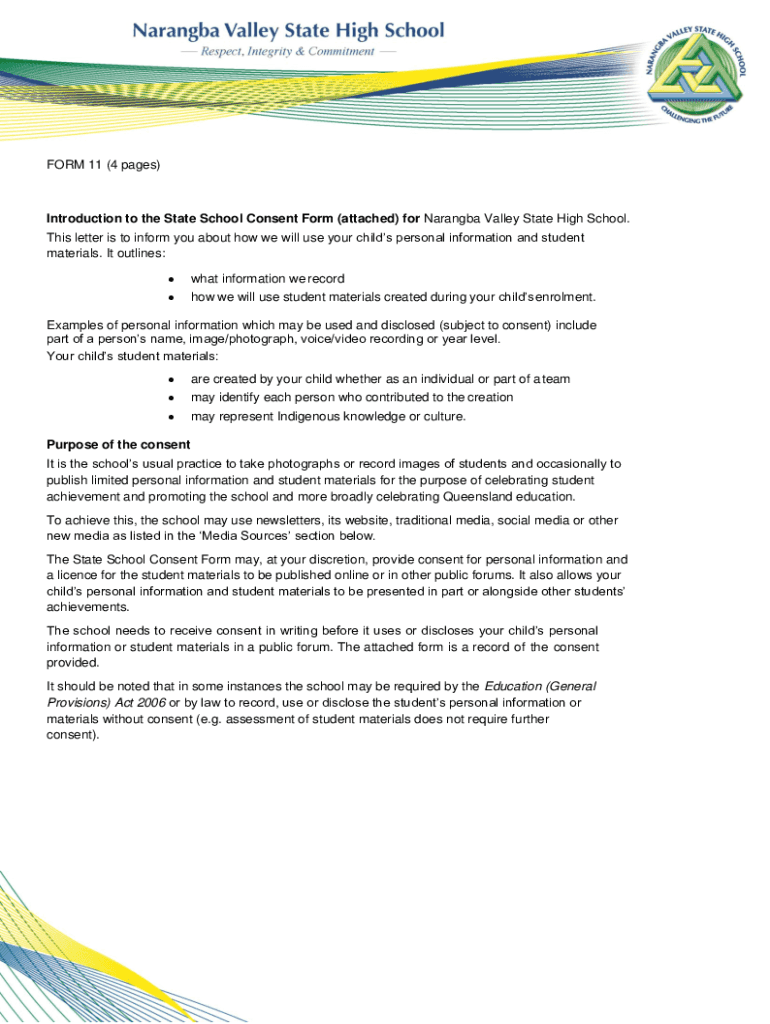 Fillable Online FREE 10+ School Consent Form Samples & Templates Fax ...