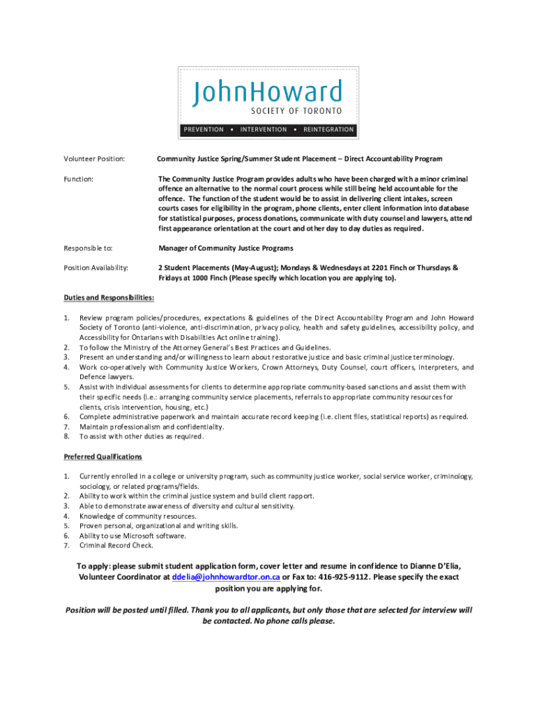 Fillable Online johnhoward on To apply: please submit student ...