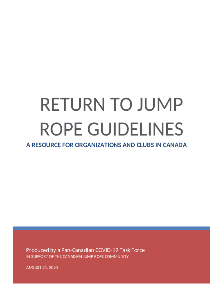 Fillable Online Canada's National Sports Organizations plan for safe ...