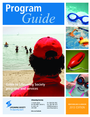 Fillable Online Lifesaving Society: Newfoundland and LabradorHome Fax ...