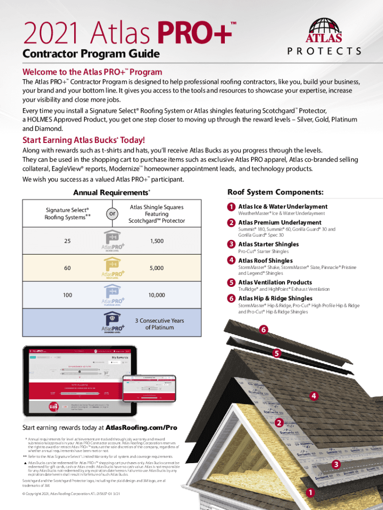 Fillable Online Join the Atlas Pro Plus Contractor Program - Facebook ...