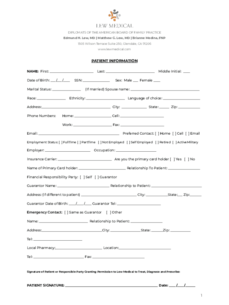 Fillable Online SURGERY / BIOPSY CONSENT FORM I Fax Email Print - pdfFiller