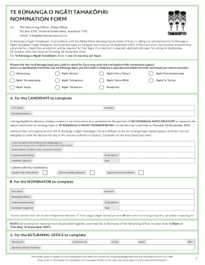 Fillable Online mokaipateaclaims maori Te Rnanga o Ngti Tamakpiri ...