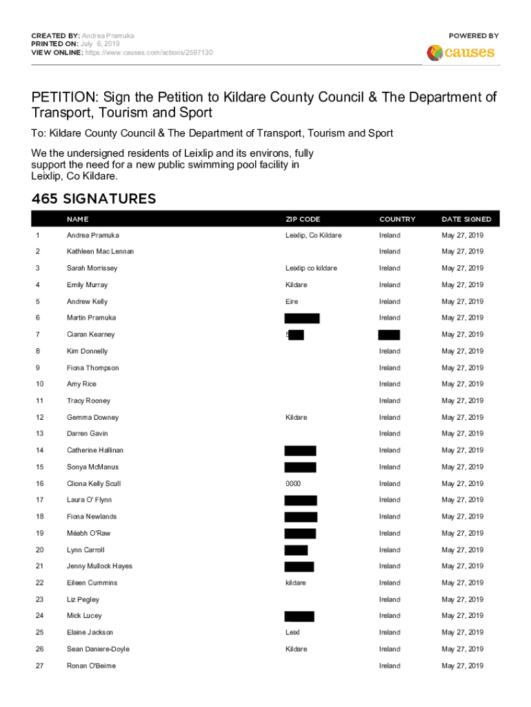 Fillable Online Local Area Plans - Kildare County Council Fax Email ...