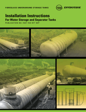 Fillable Online Installation Guide of Petroleum Underground Tanks Fax ...