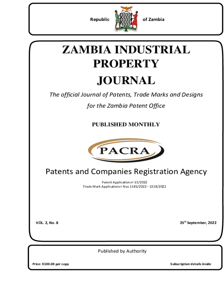 Fillable Online ZAMBIA INDUSTRIAL Fax Email Print - pdfFiller