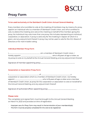 Fillable Online scu mb Steinbach Credit Union Fax Email Print - pdfFiller