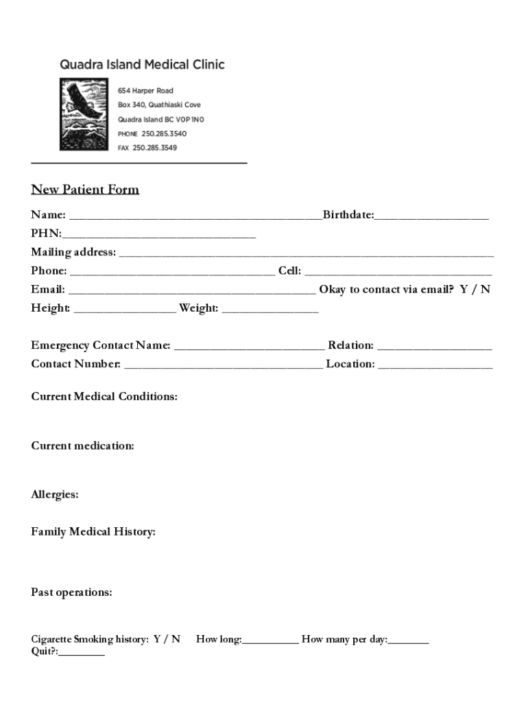 Fillable Online nw-dental-new-patient-form.pdf Fax Email Print - pdfFiller