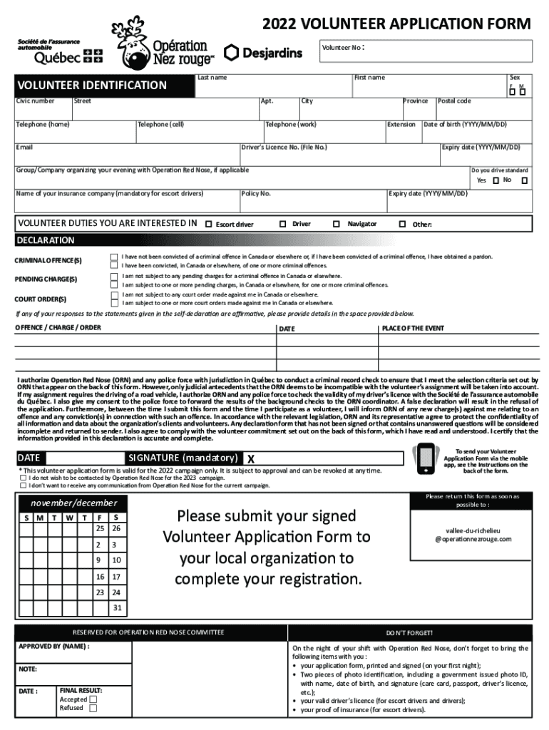 Fillable Online 6153 C Volunteer Employee Driver Information Sheet