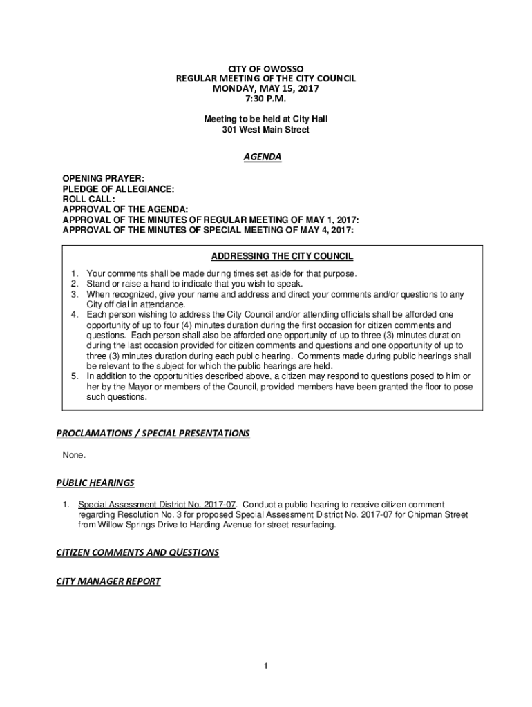 Fillable Online 1. Invocation 2. Pledge of Allegiance 3. Consent Agenda ...