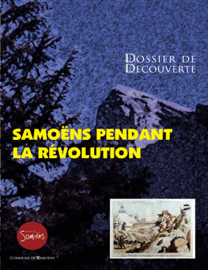 Remplissable En Ligne SAMONS PENDANT LA RVOLUTION Fax Email Imprimer ...