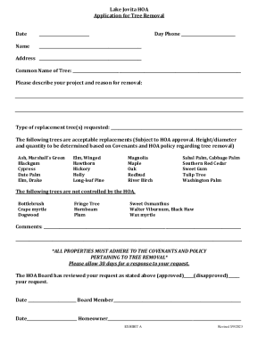 Fillable Online Sample Letter to HOA for Tree Removal - Go Tree Quotes ...