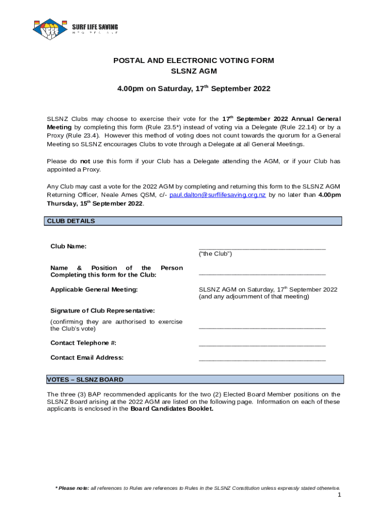 Notification of Delegate Doc Template | pdfFiller