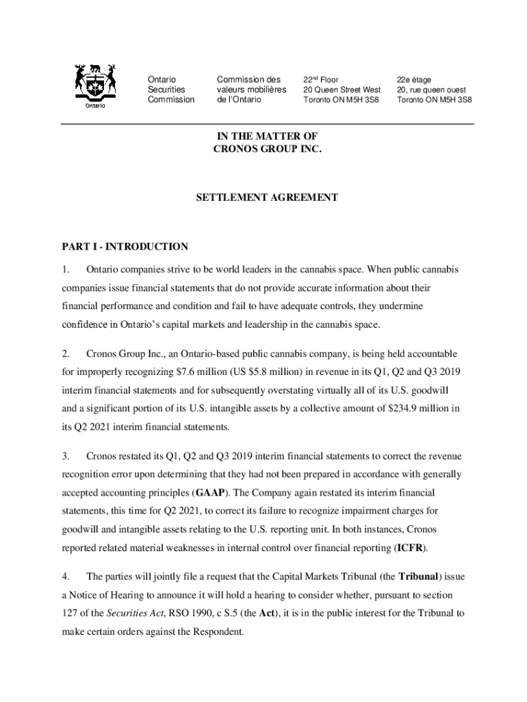 Fillable Online Order: In the Matter of Global RESP Corporation and ...