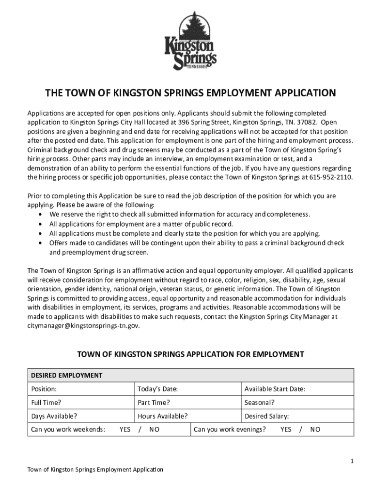 Fillable Online City of kingston building code. O. Town of South ...
