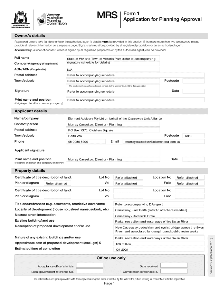 Fillable Online Greater Bunbury Region Scheme Form 1 Application for ... Fax Email Print - pdfFiller