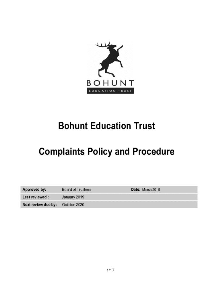 Fillable Online Student Complaints Fax Email Print - pdfFiller